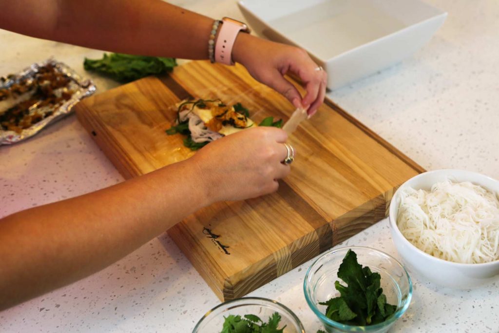 Baked Catfish Summer Rolls - Heartland Catfish