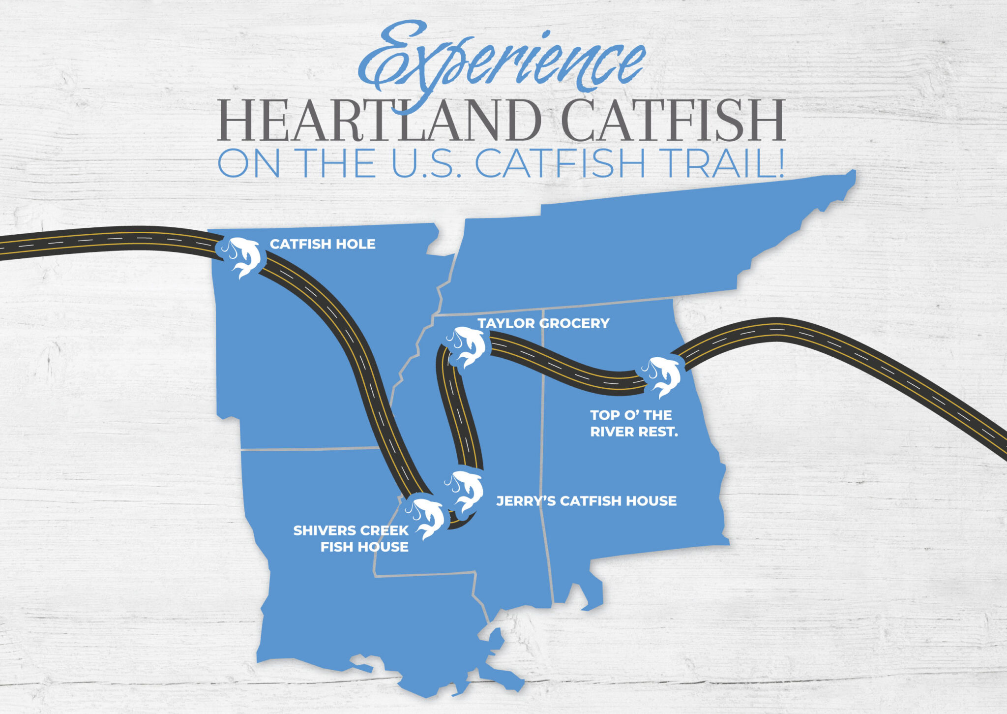Where to Eat Heartland Catfish on the U.S. Catfish Trail